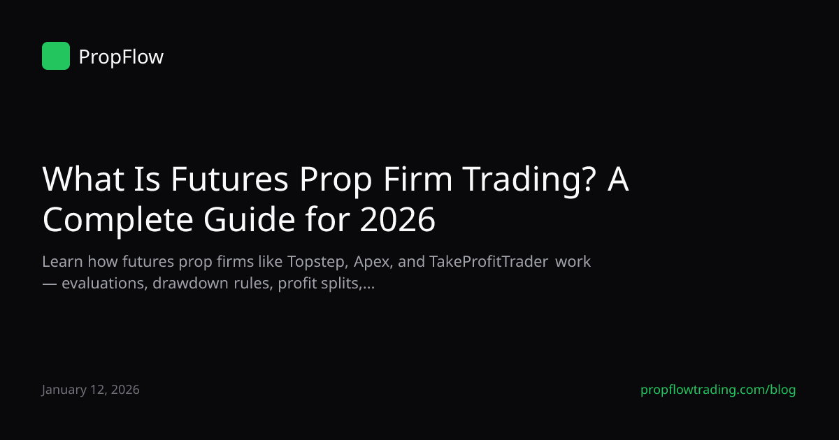 What Is Futures Prop Firm Trading? A Complete Guide for 2026 | PropFlow ...